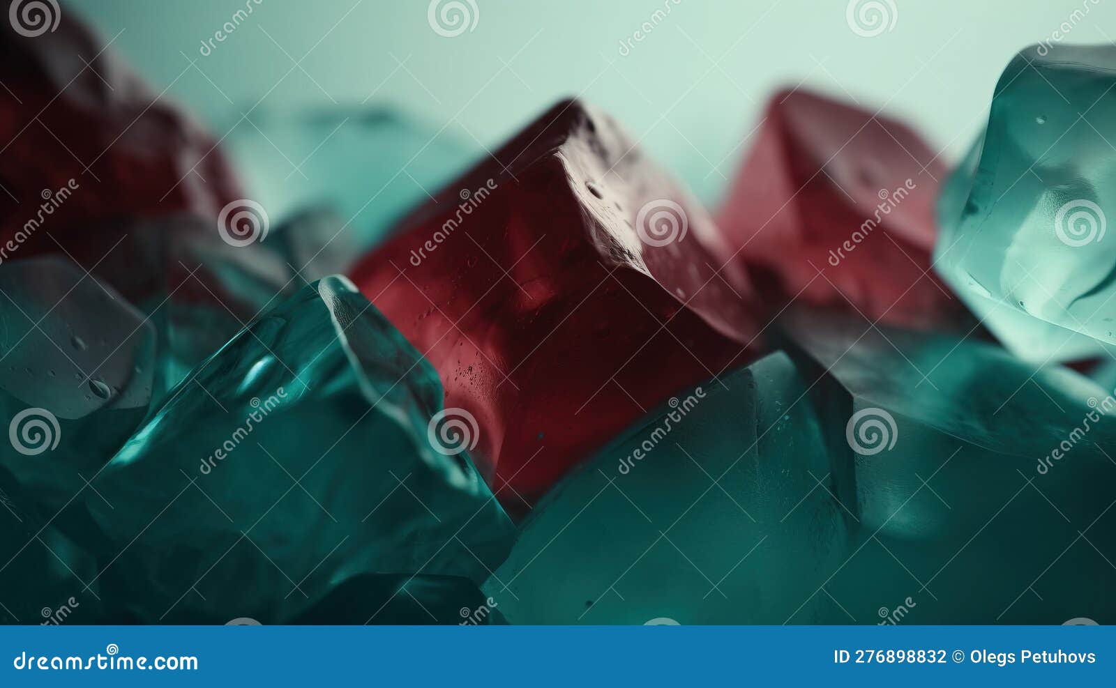 A Group of Ice Cubes Sitting on Top of Each Other Stock Illustration ...