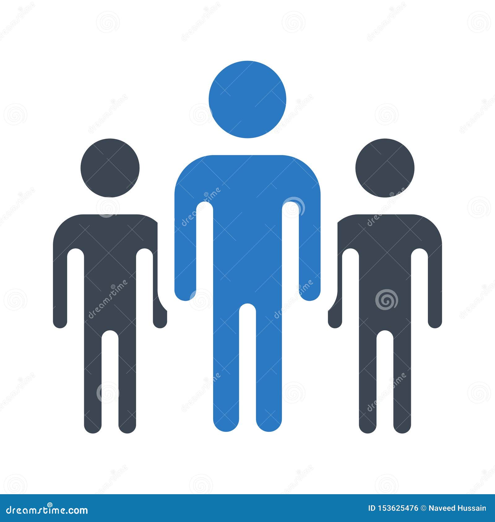 Group Glyph Colour Vector Icon Stock Illustration - Illustration of ...