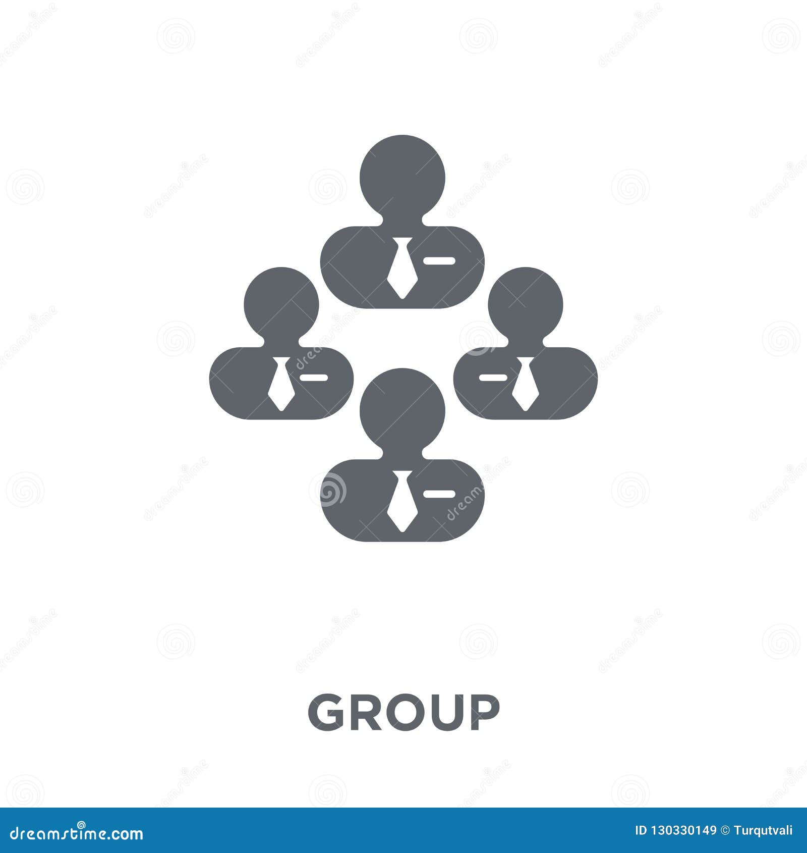 Group Icon from Human Resources Collection. Stock Vector - Illustration ...
