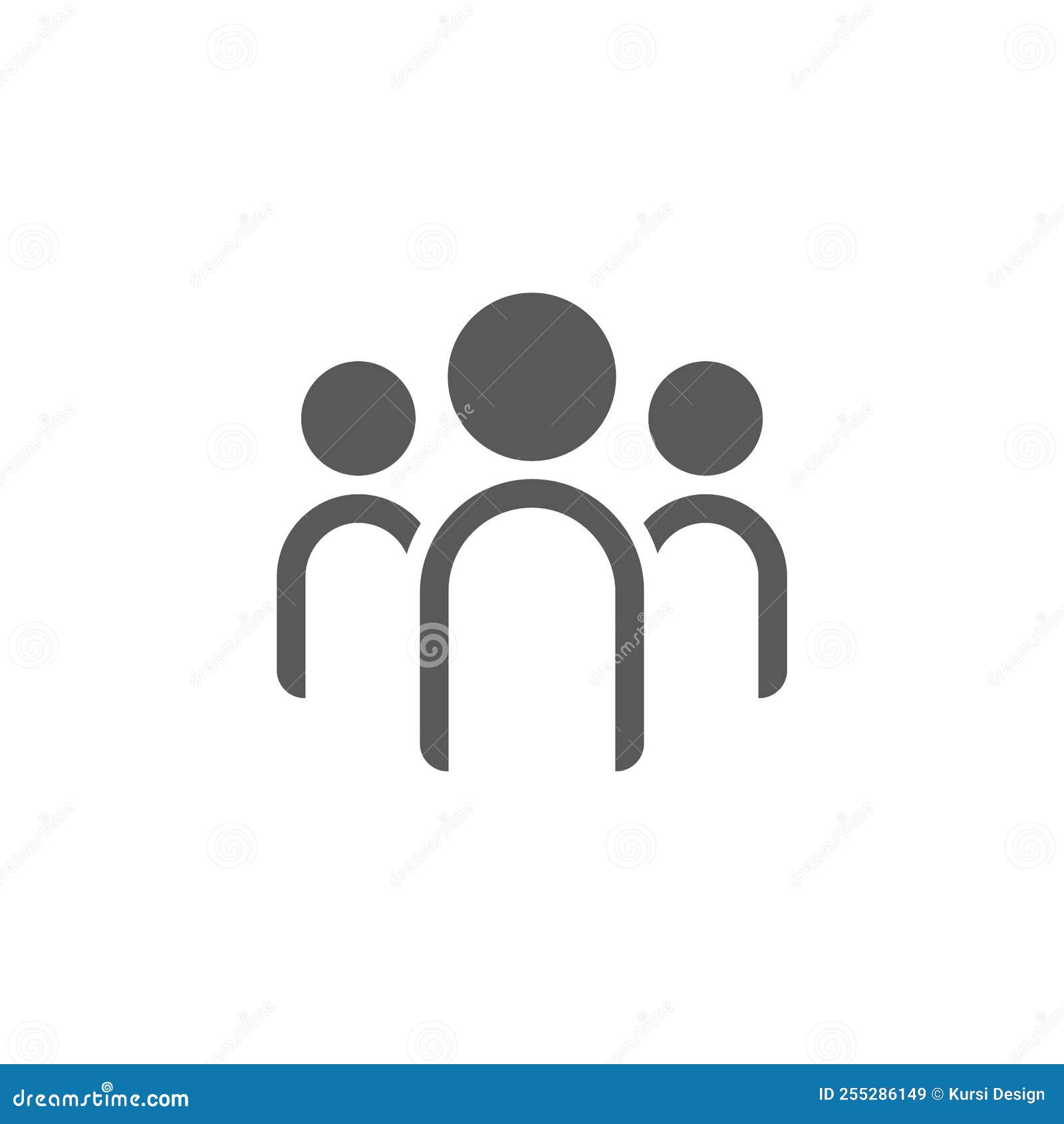 Group Icon Linear Design, Team Work Icon,people Icon Vector Stock ...