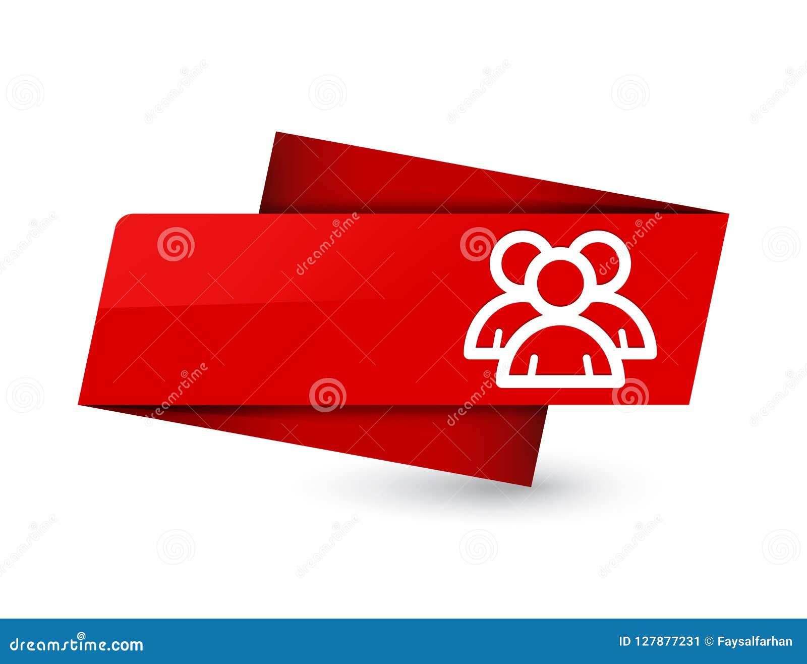 Group Icon Premium Red Tag Sign Stock Illustration - Illustration of ...