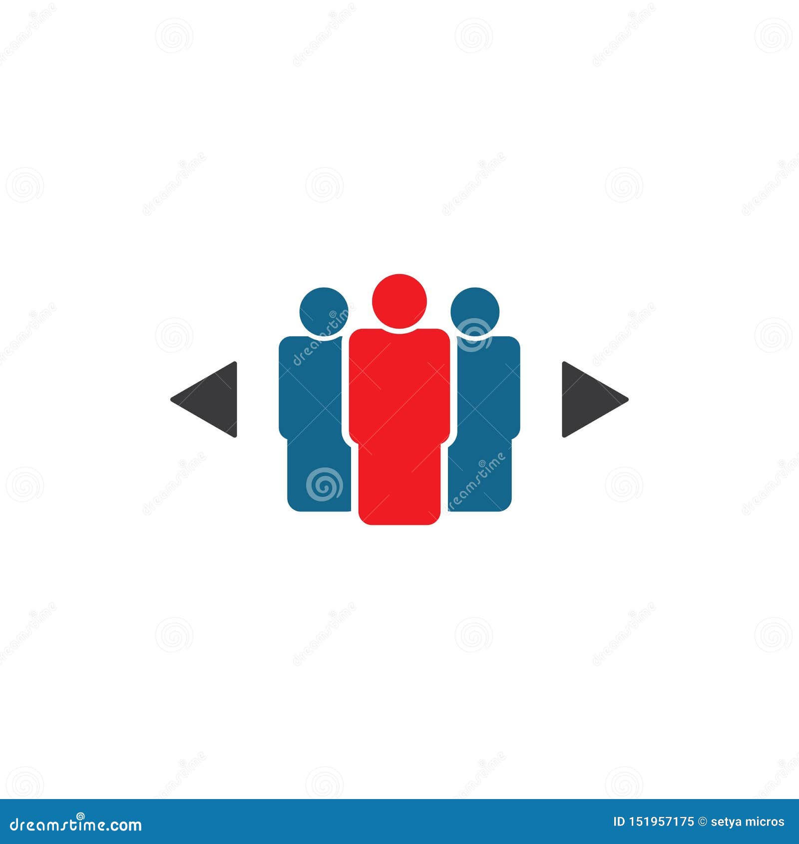 Group Icon Vector. Group Vector Graphic Illustration Stock Vector ...