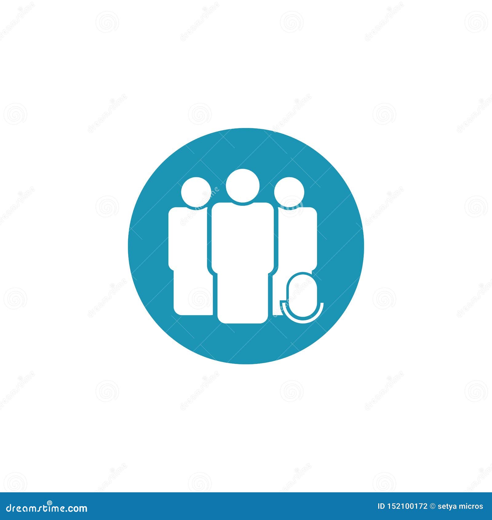Group Icon Vector. Group Vector Graphic Illustration Stock Vector ...
