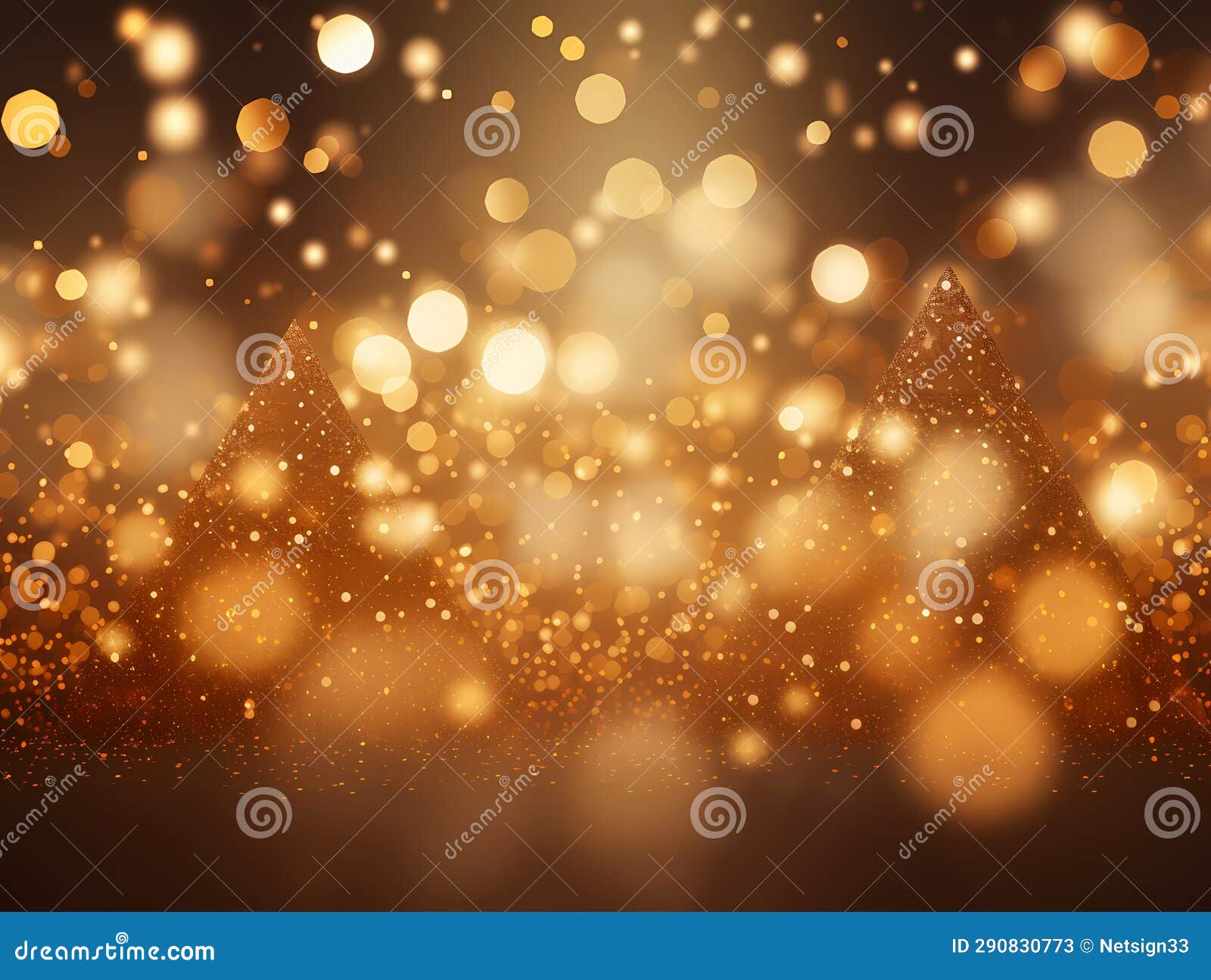 Group of Triangles with Lights Stock Illustration - Illustration of ...