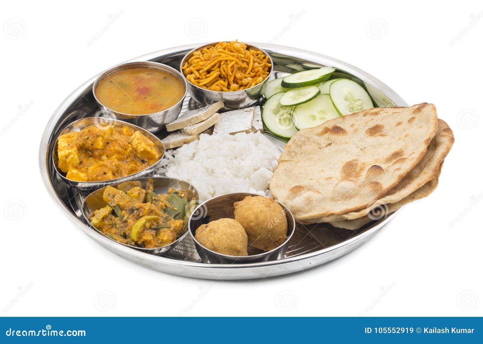 Indian food Thali stock image. Image of butter, paneer - 105552919 Indian food Thali stock image. Image of butter, paneer - 105552919