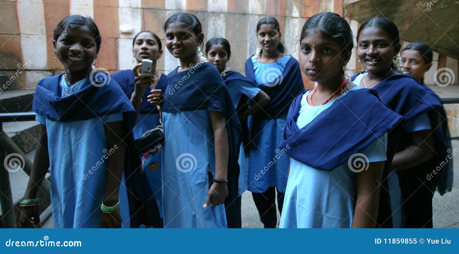 A Group of Indian Student in Uniform Editorial Image - Image of asian ...
