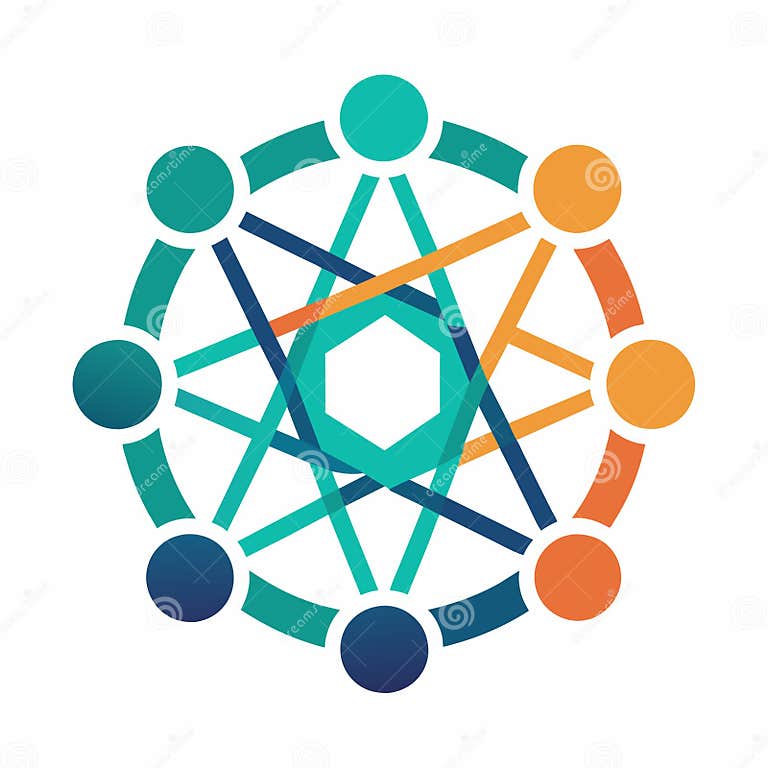 A Group of Individuals Interlocking Hands Forming a Circle, Symbolizing ...