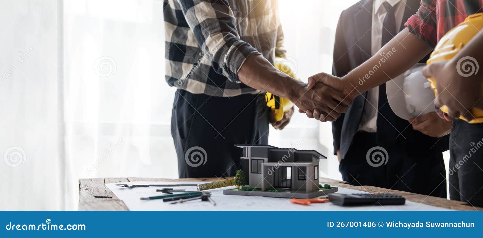 Group of Industrial Engineering Technicians, Male and Female Workers of ...