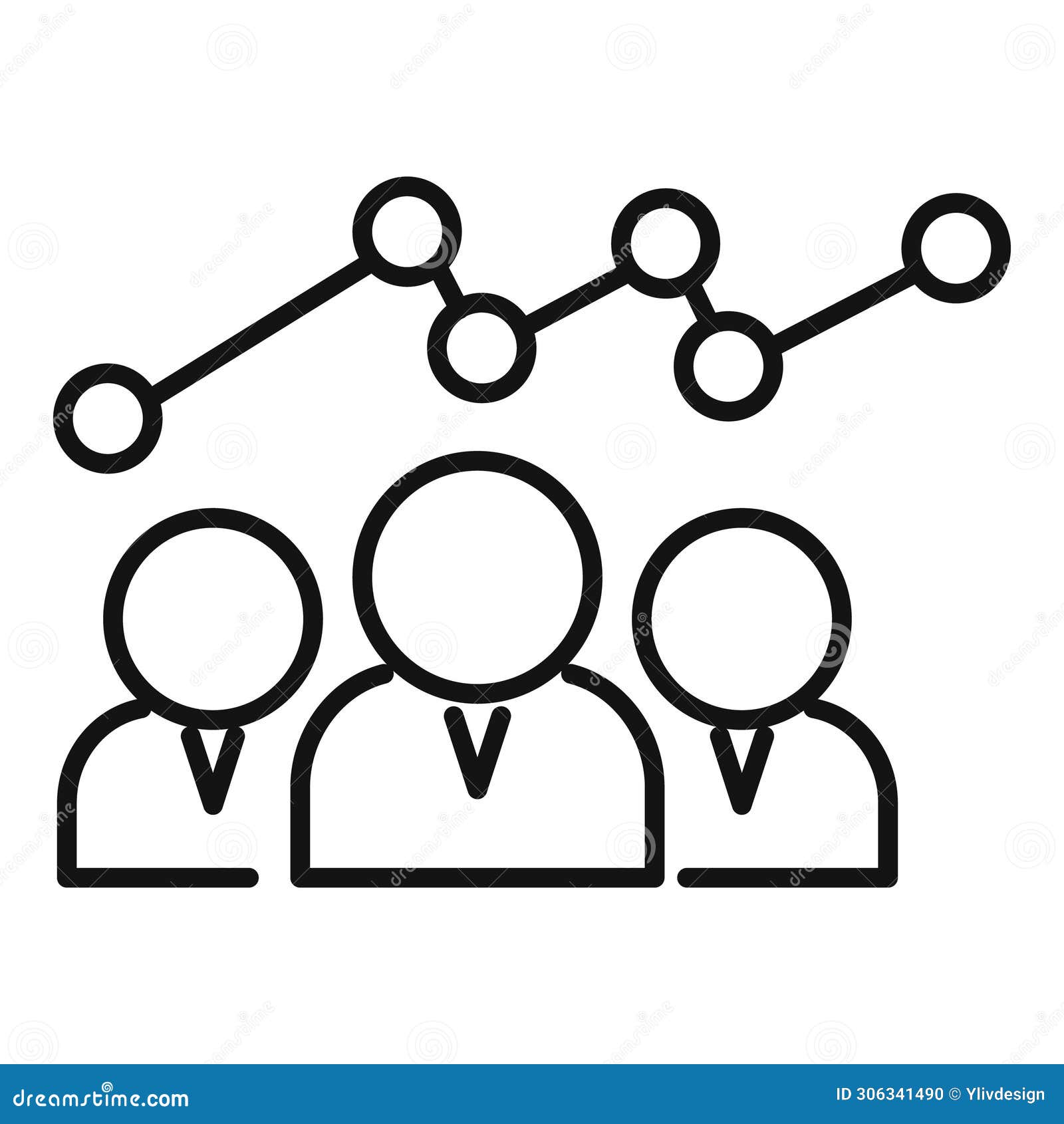 Group Insight Idea Icon Outline Vector. Explore Review Stock ...