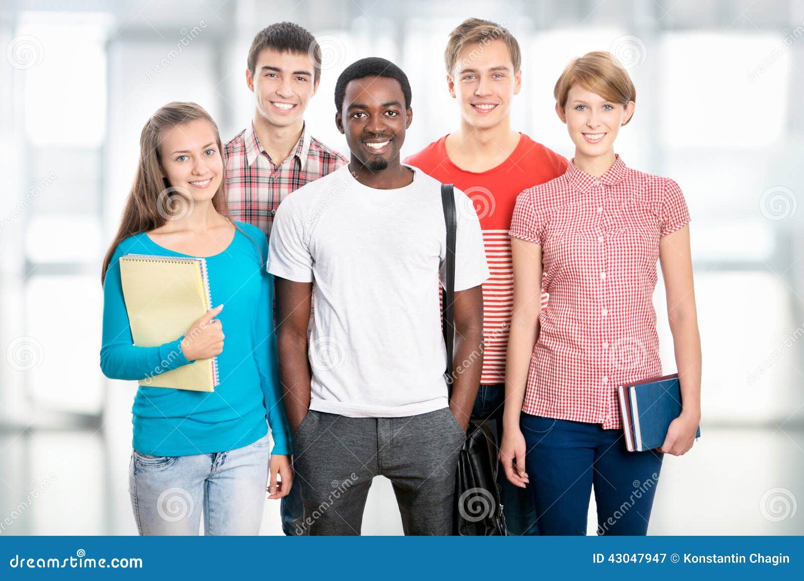 Group of International Students Stock Image - Image of african ...