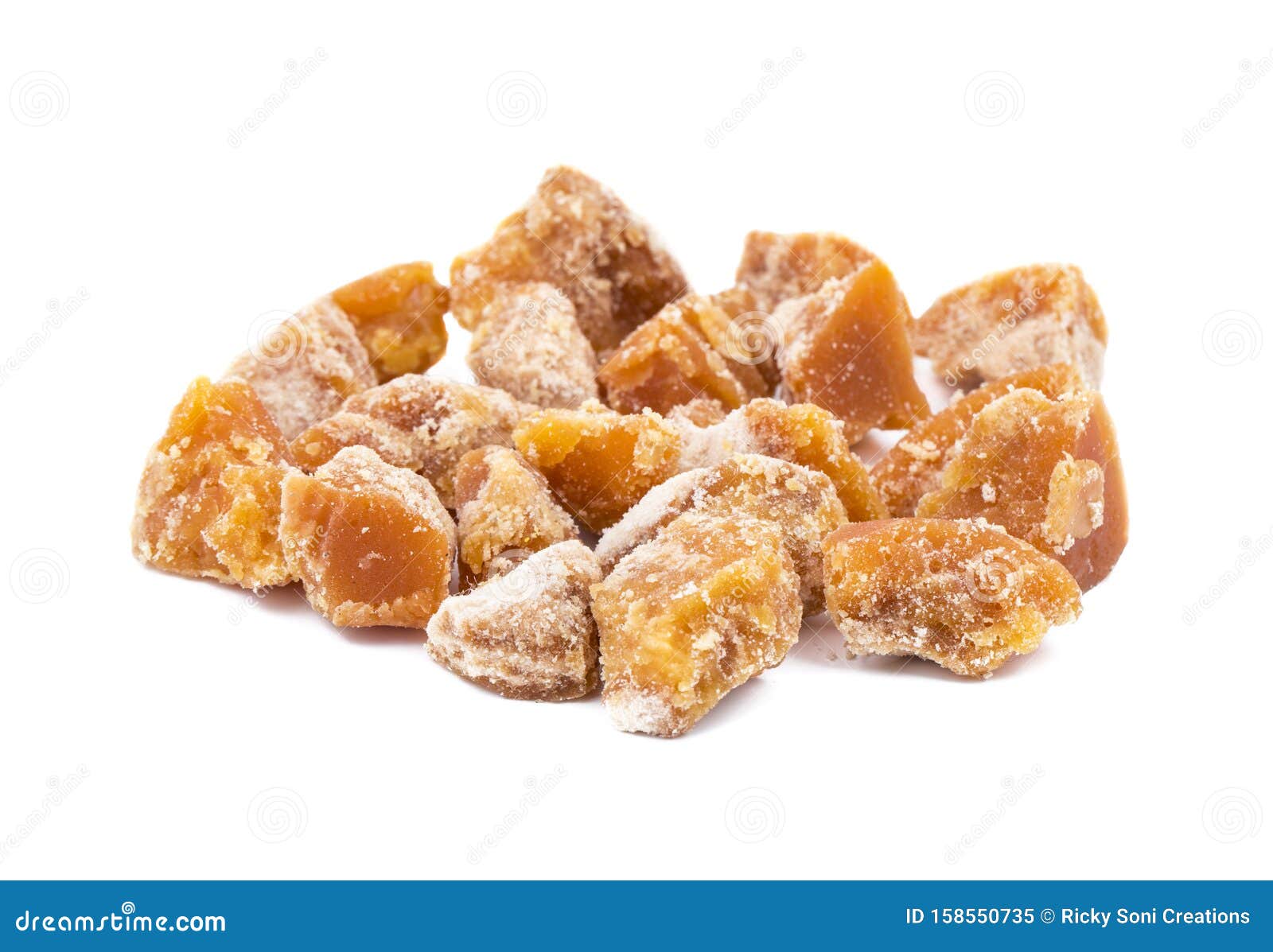 Group of Jaggery on White Background Stock Image - Image of ayurvedic ...