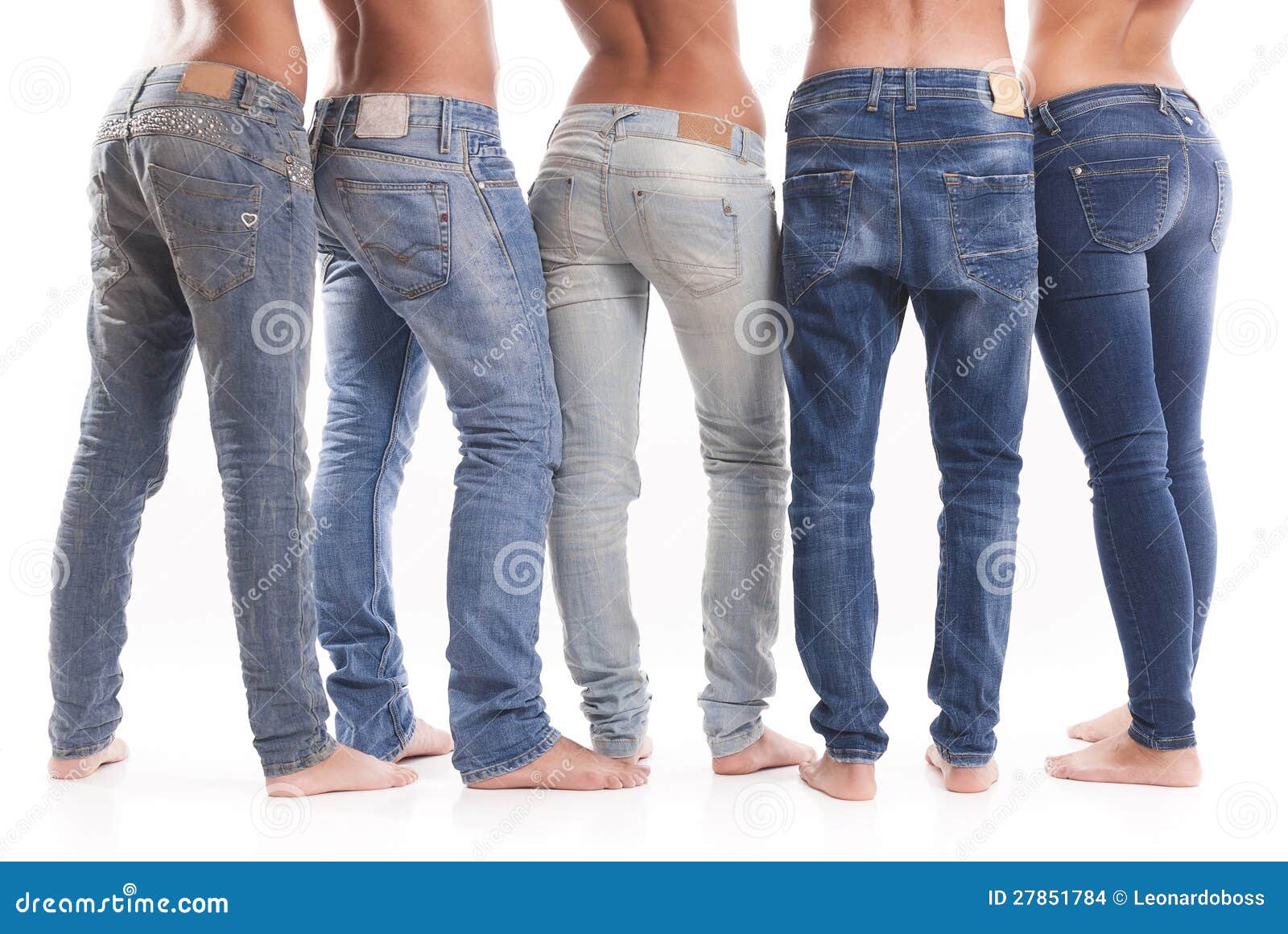 Group of jeans stock photo. Image of button, close, clothing - 27851784