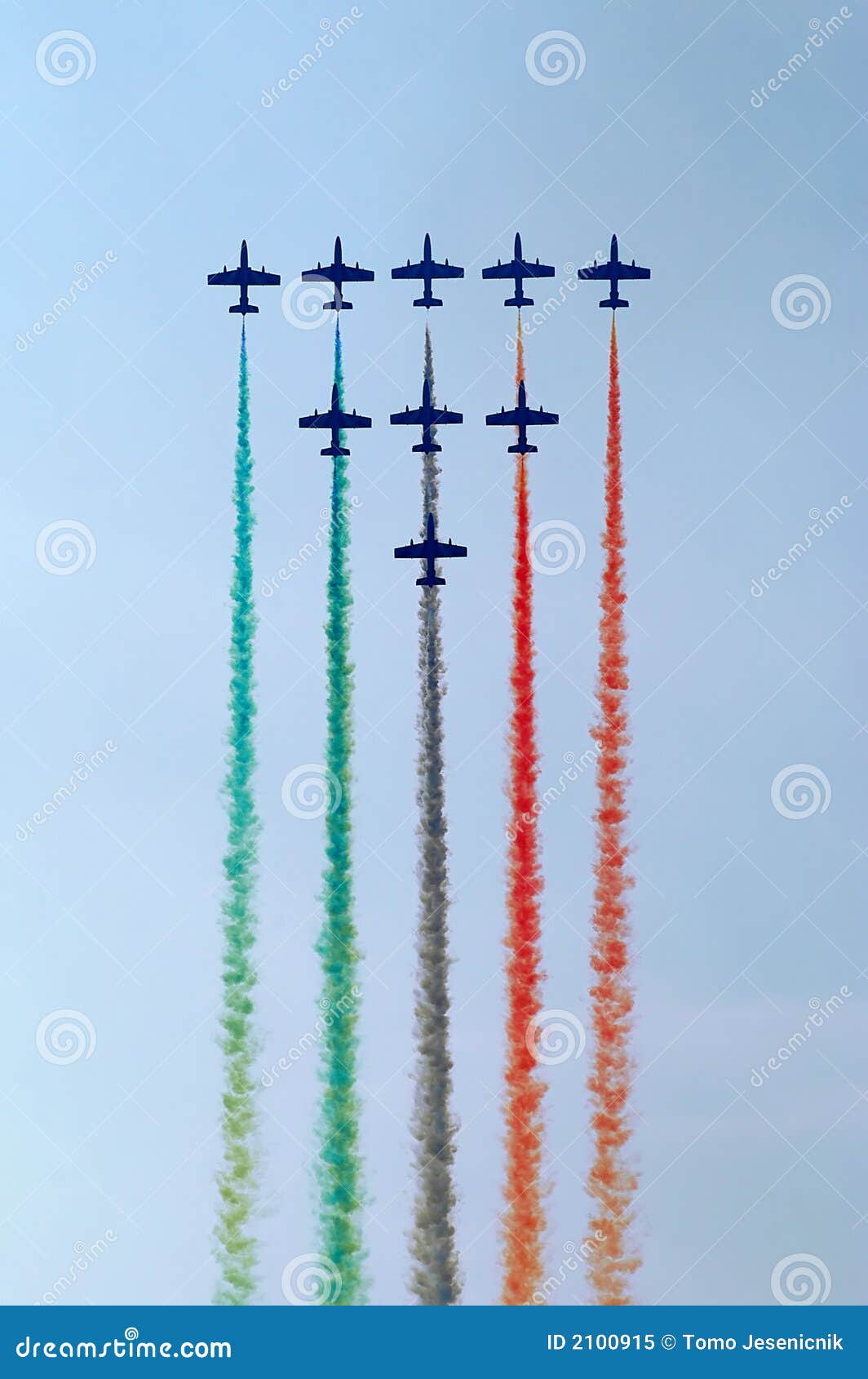 Group of jet planes stock image. Image of backlight, arrow - 2100915
