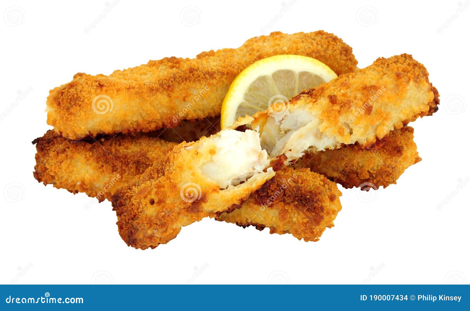 Jumbo Cod Fish Fingers stock photo. Image of large, jumbo - 190007434