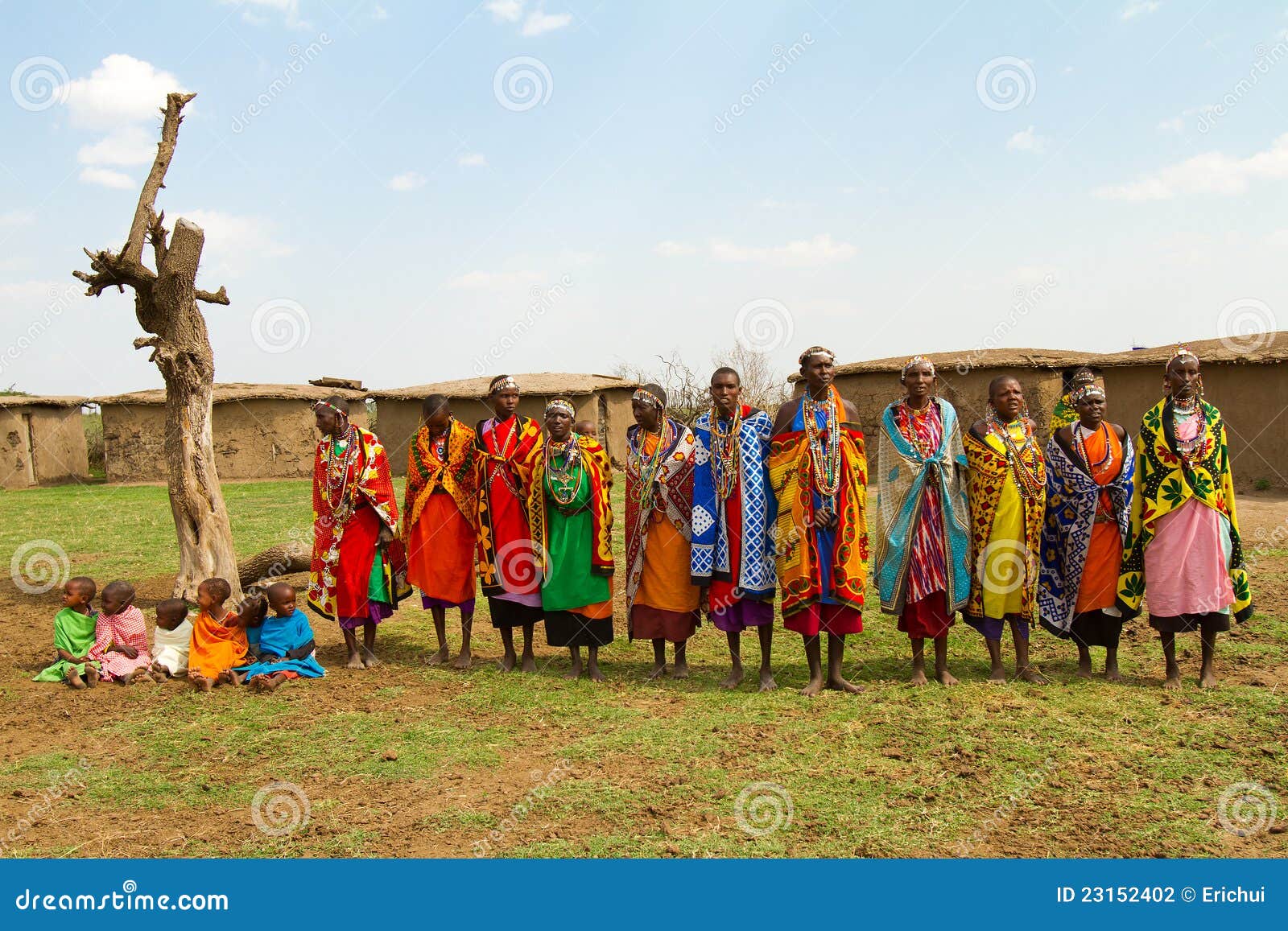 A group of kenyan women editorial photography. Image of masai - 23152402