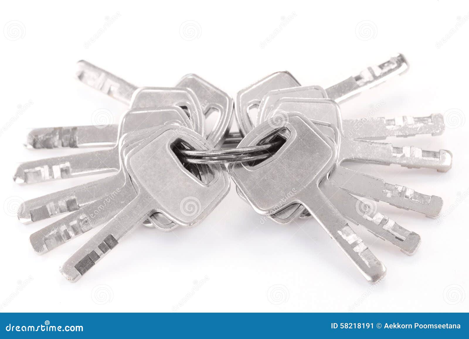 Group of keys stock image. Image of metallic, symbol - 58218191