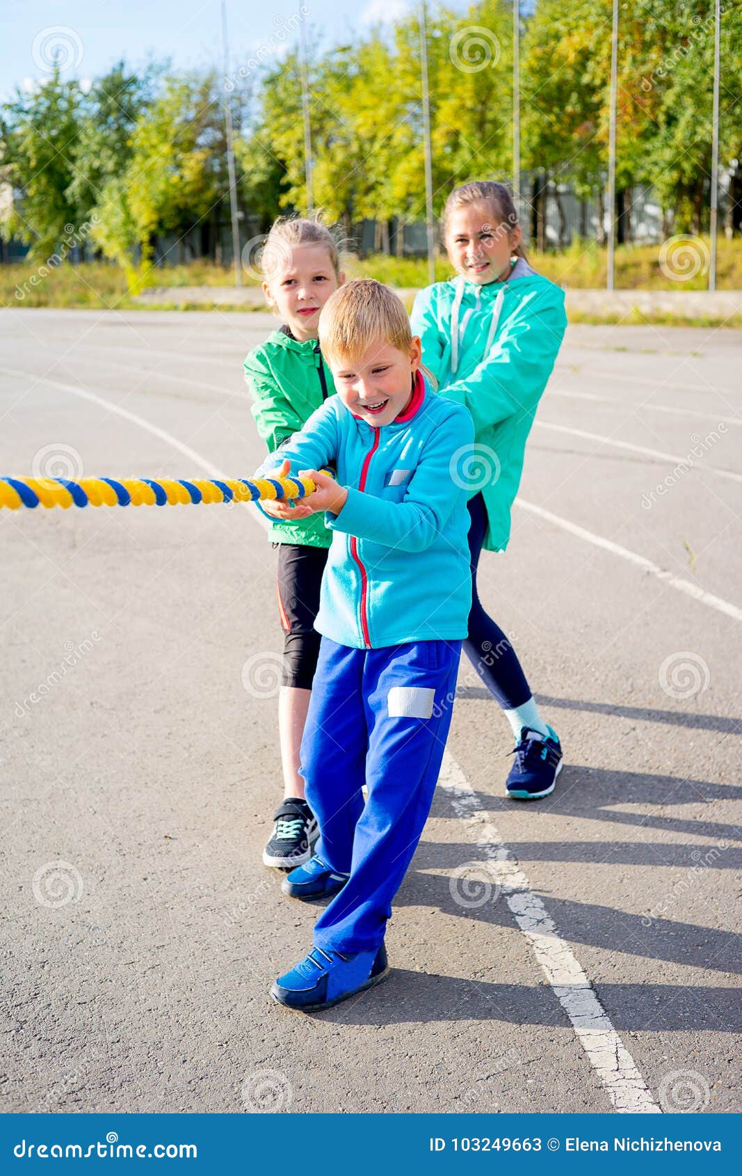 Kids on a stadium stock image. Image of exercise, legs - 103249663