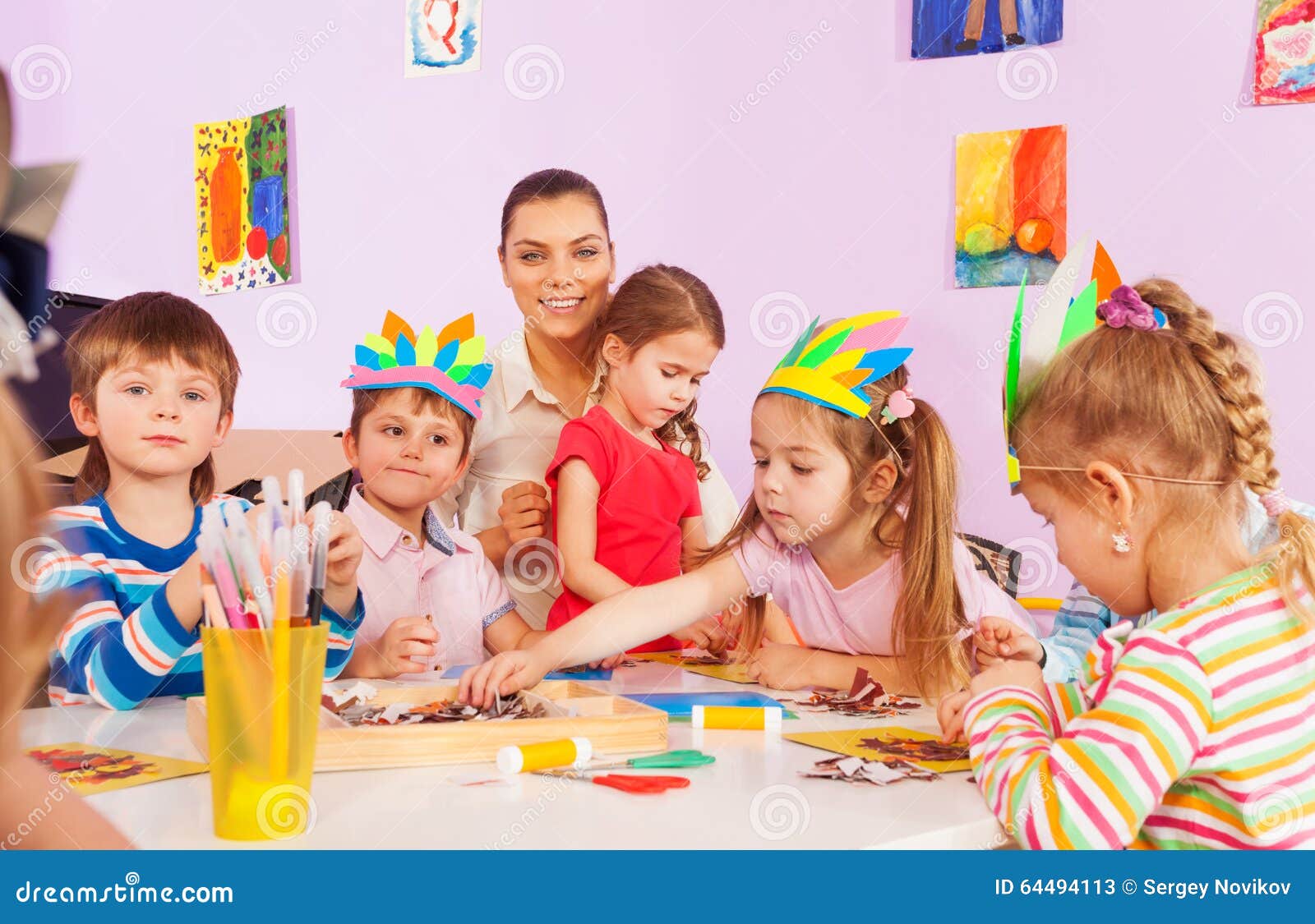 3,094 Kids Make Paper Stock Photos - Free & Royalty-Free Stock Photos ...