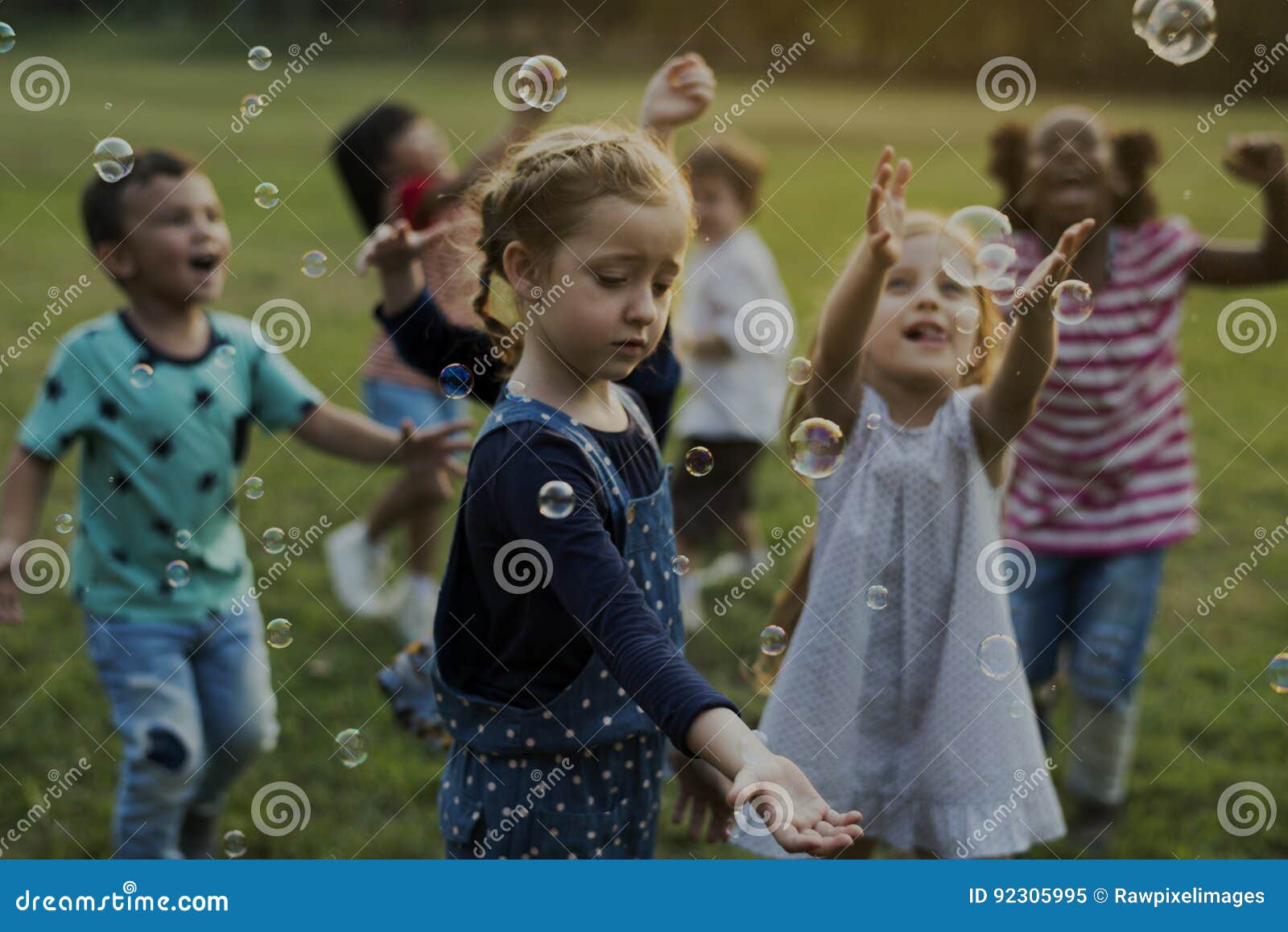 Group of Kindergarten Kids Friends Playing Blowing Bubbles Fun Stock ... Group of Kindergarten Kids Friends Playing Blowing Bubbles Fun Stock ...