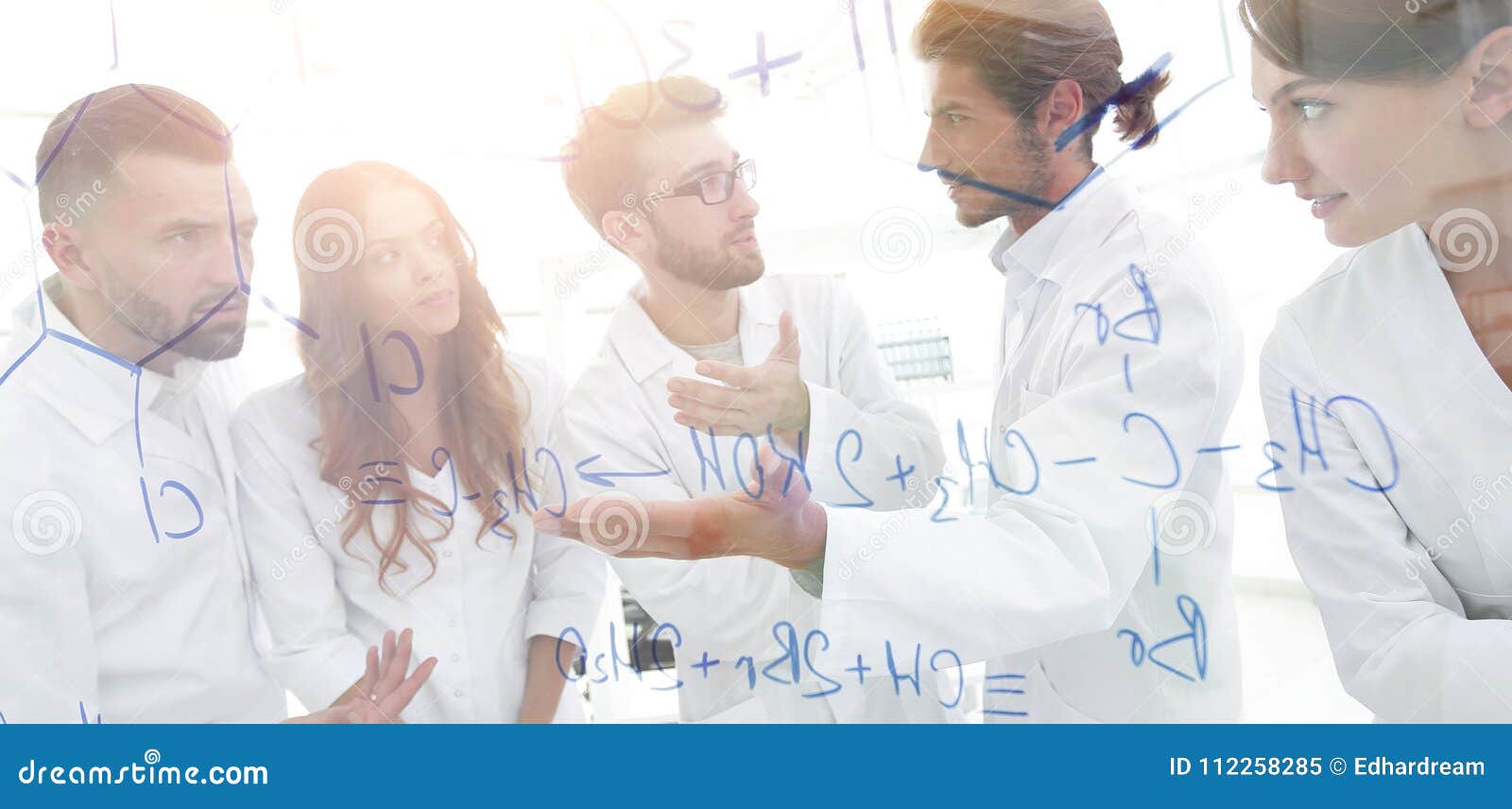 Group of Laboratory Employees. Stock Image - Image of laboratory ...