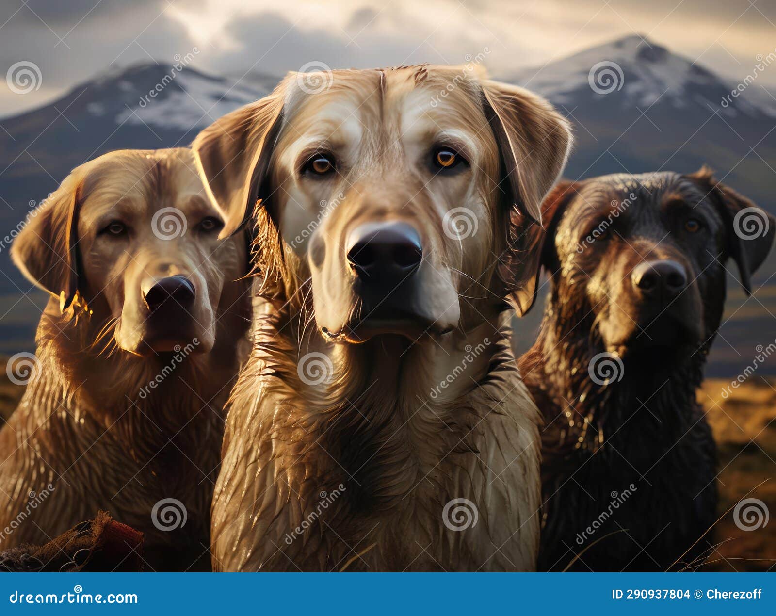 A group of Labradors stock photo. Image of beagle, black - 290937804