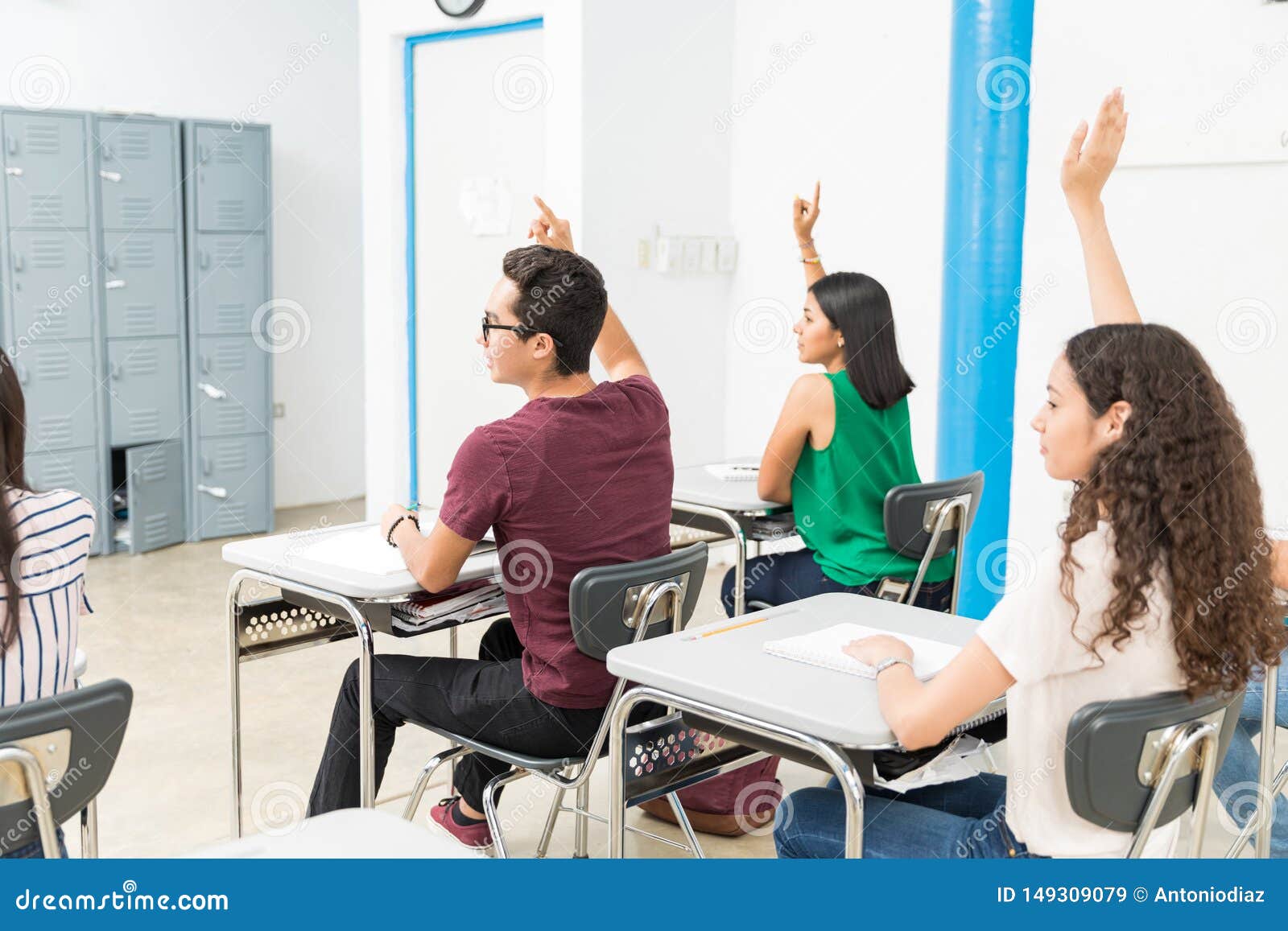 We`ve Got the Answers stock image. Image of class, people - 149309079