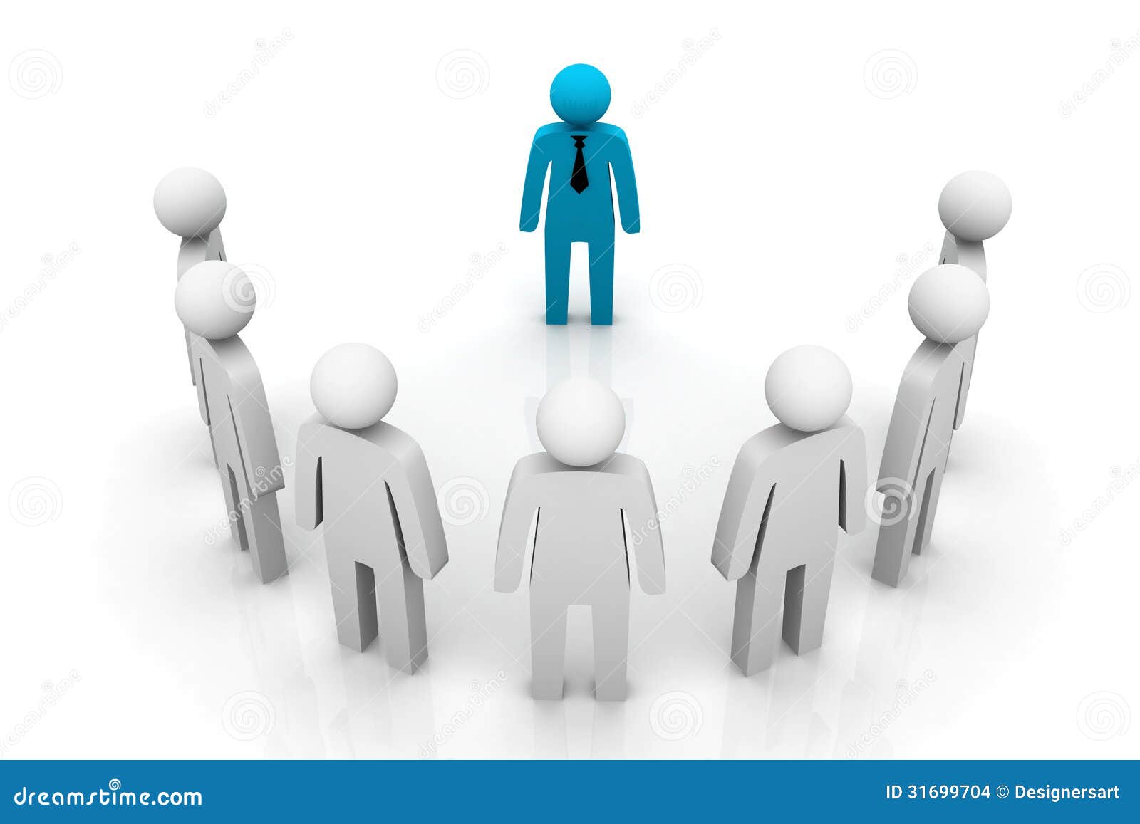 Group Leader Concept Stock Images - Image: 31699704