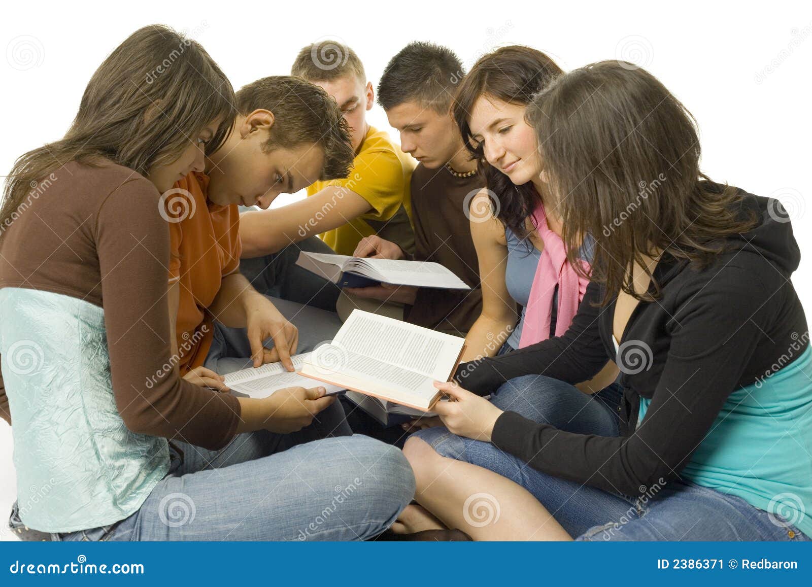 Group of learners stock image. Image of read, acuaintances - 2386371