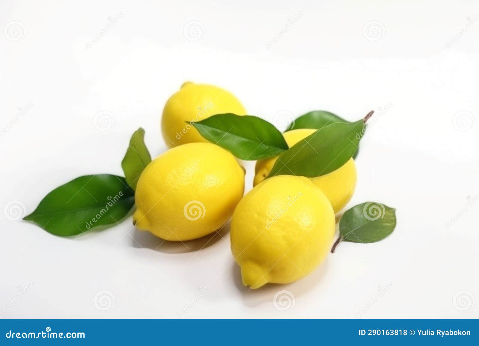 Group Lemons Fruit. Generate Ai Stock Photo - Image of limon, citron ...