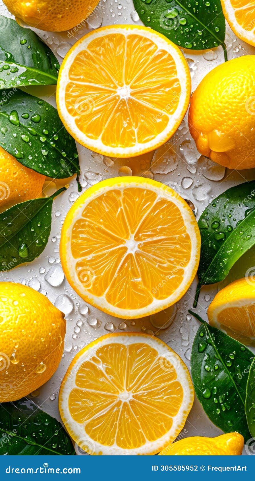 Group of Lemons on Table. Generative AI. Stock Illustration ...