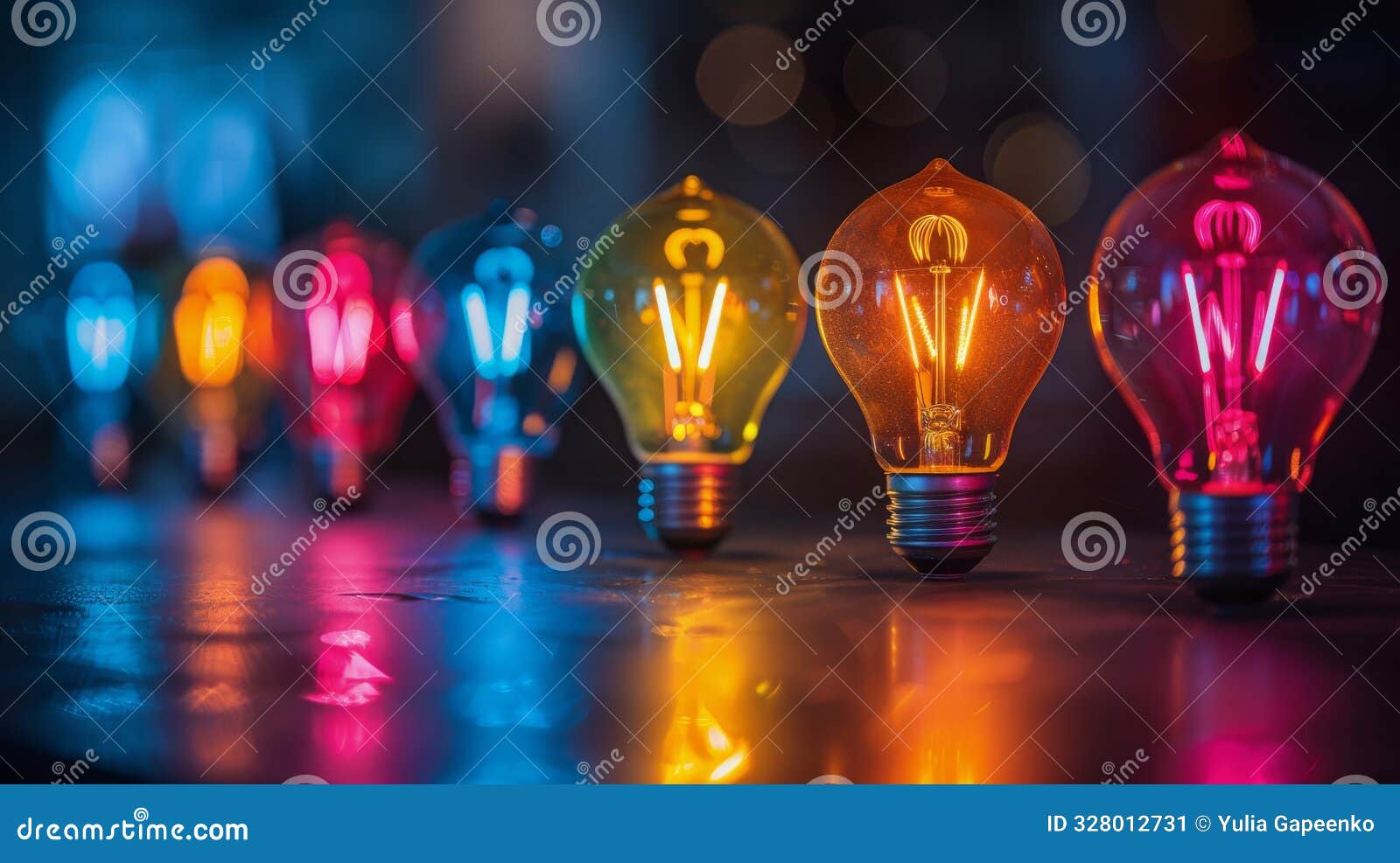 Group of Light Bulbs stock image. Image of efficient - 328012731