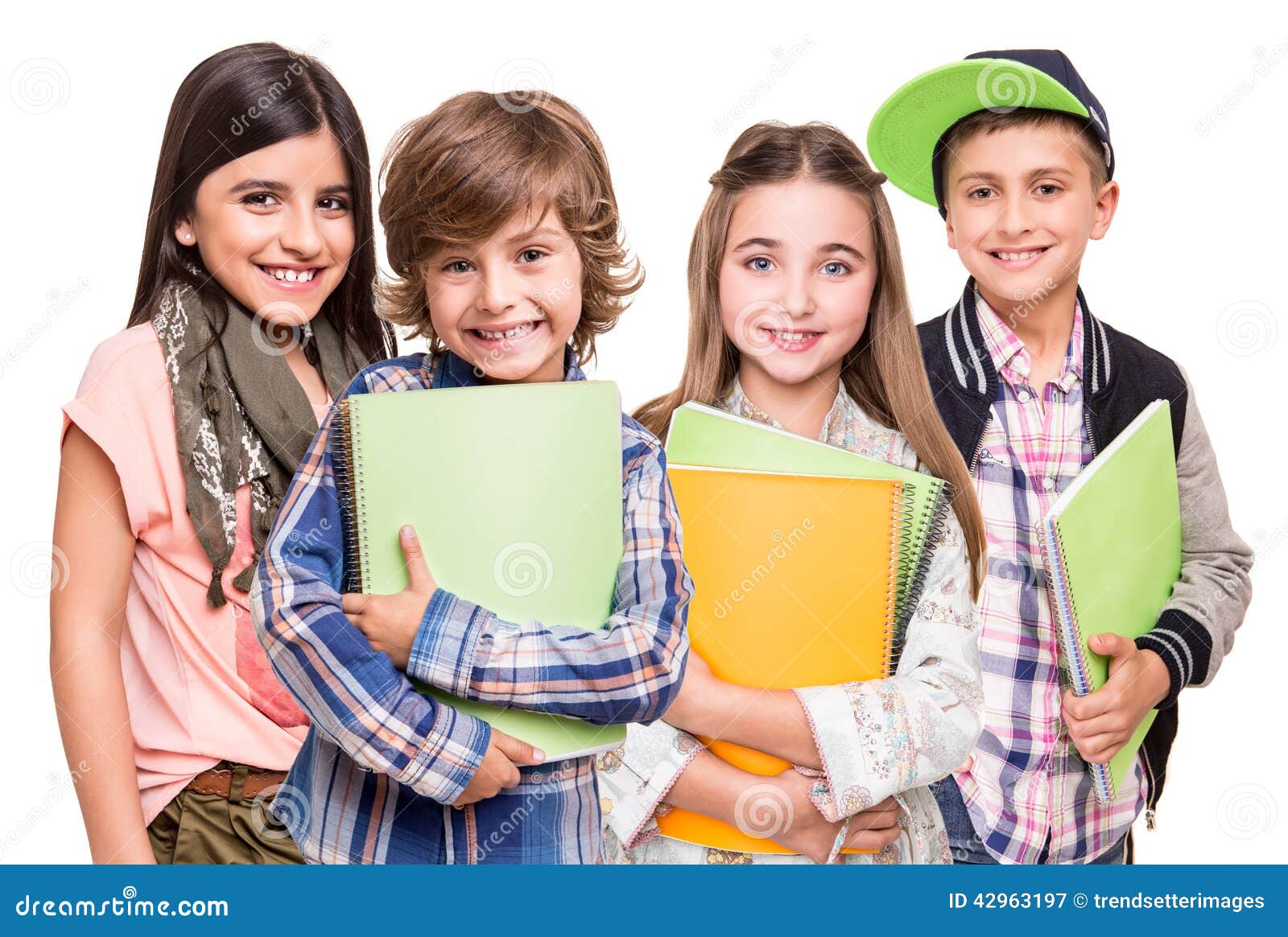 Group of little students stock image. Image of friends - 42963197