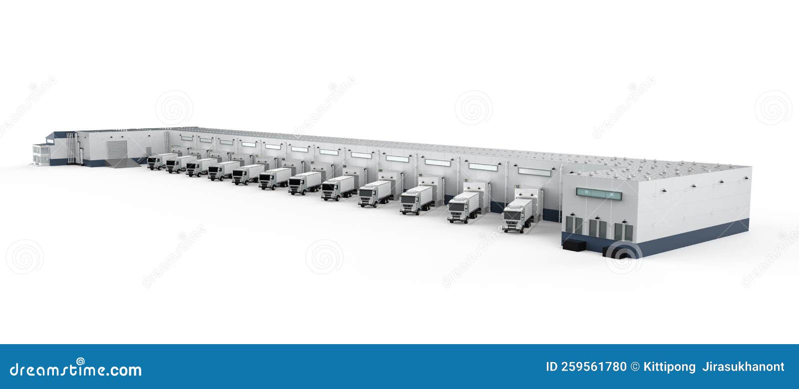 Ev Logistic Trailer Truck Or Electric Vehicle Lorry With Pack Of ...