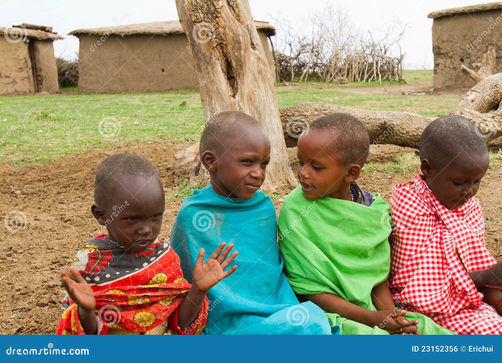 Group of Lovely Kenyan Children Editorial Photo - Image of acacia ...
