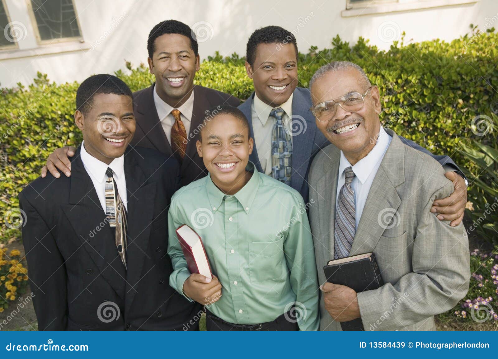 Group of male churchgoers stock image. Image of family - 13584439