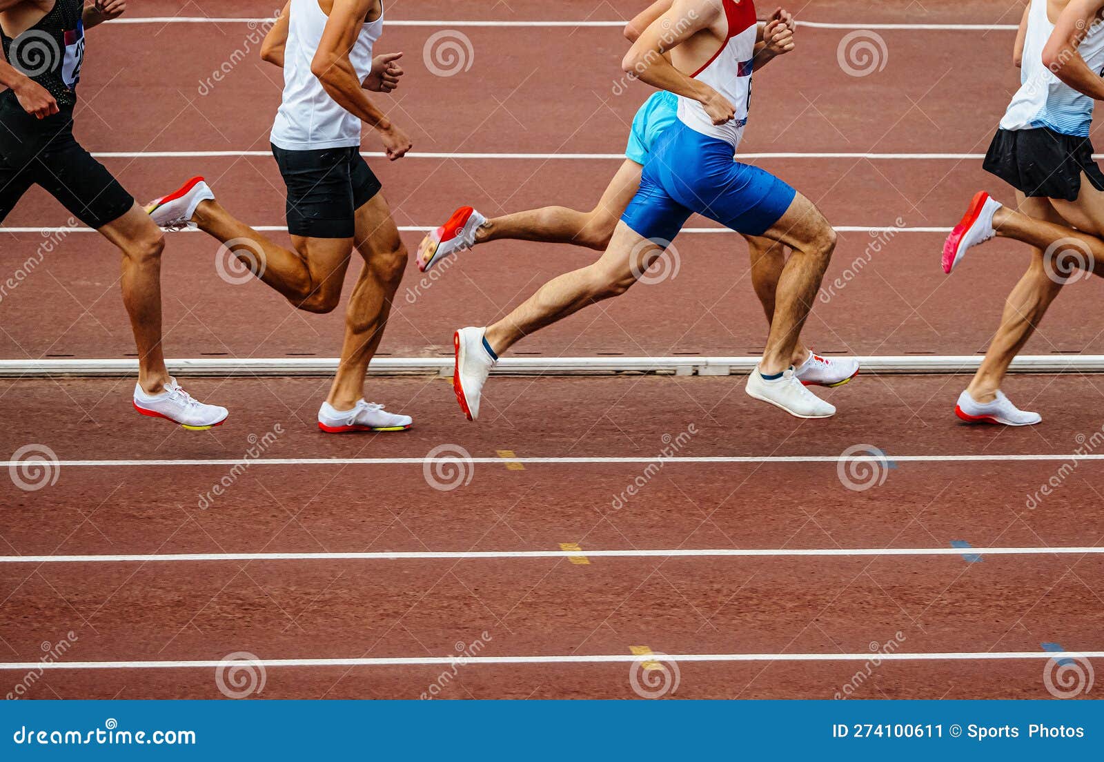 Group Male Runners Running Middle Distance Race Side View Stock Image ... Group Male Runners Running Middle Distance Race Side View Stock Image ...