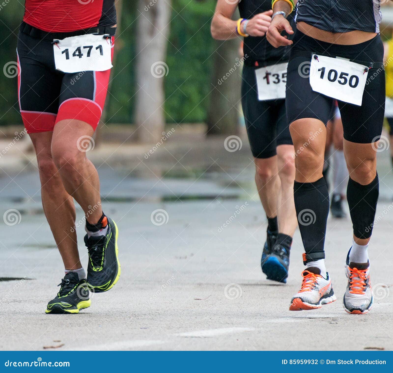 Group of marathon runners. stock photo. Image of action - 85959932