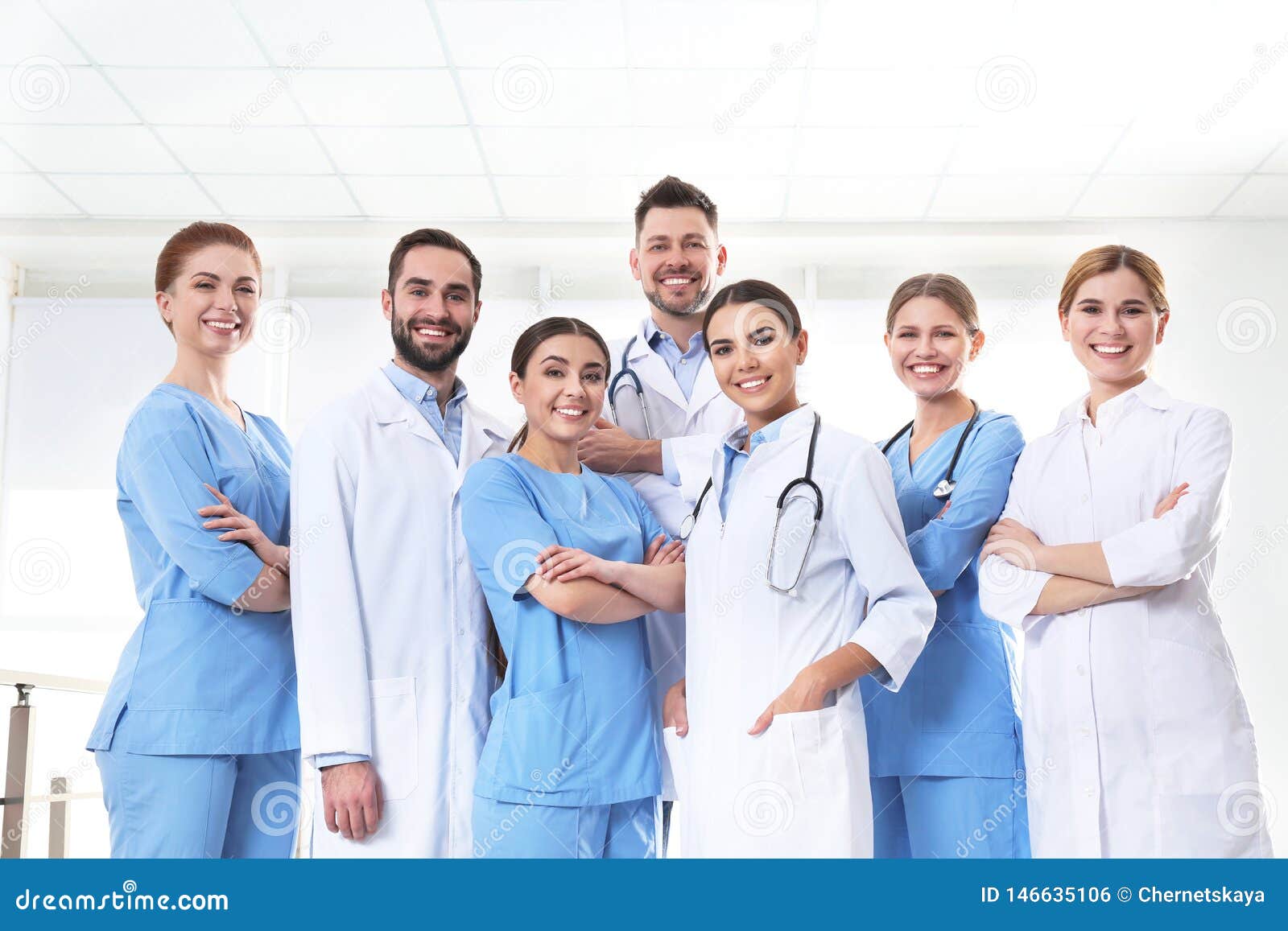 Group of Medical Doctors. Unity Concept Stock Photo - Image of female ...