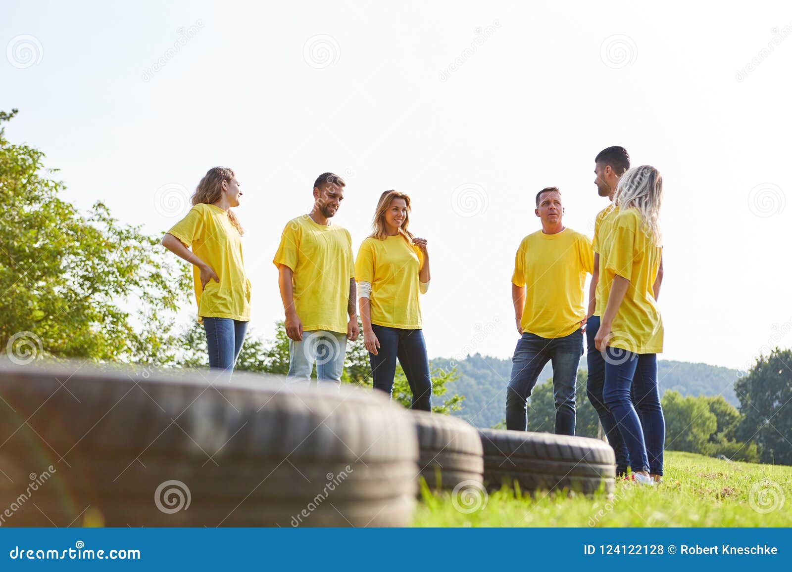 Group at Meeting for Team Development Stock Photo - Image of team ...