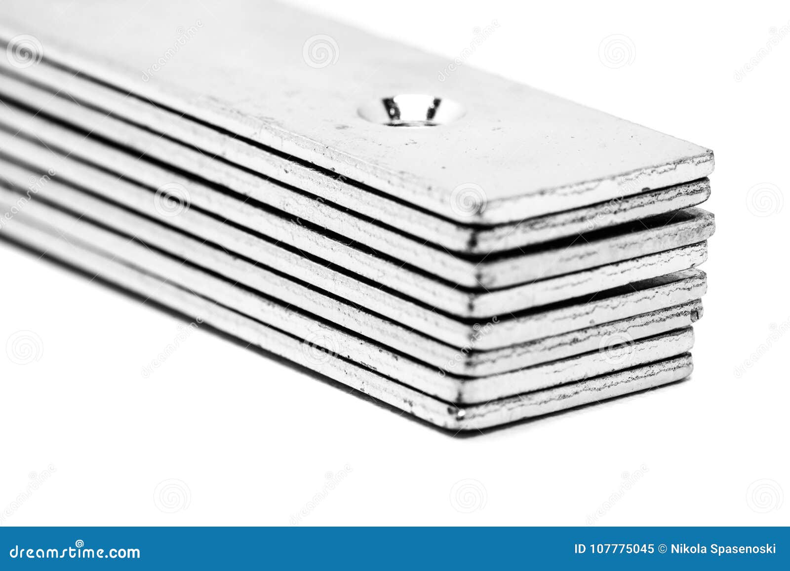 Group Of The Metal Frame And Equipment Pile On The Concrete Groundsheet ...