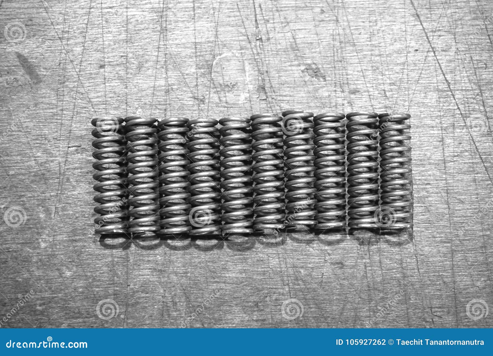 Group of metal spring stock photo. Image of closeup - 105927262