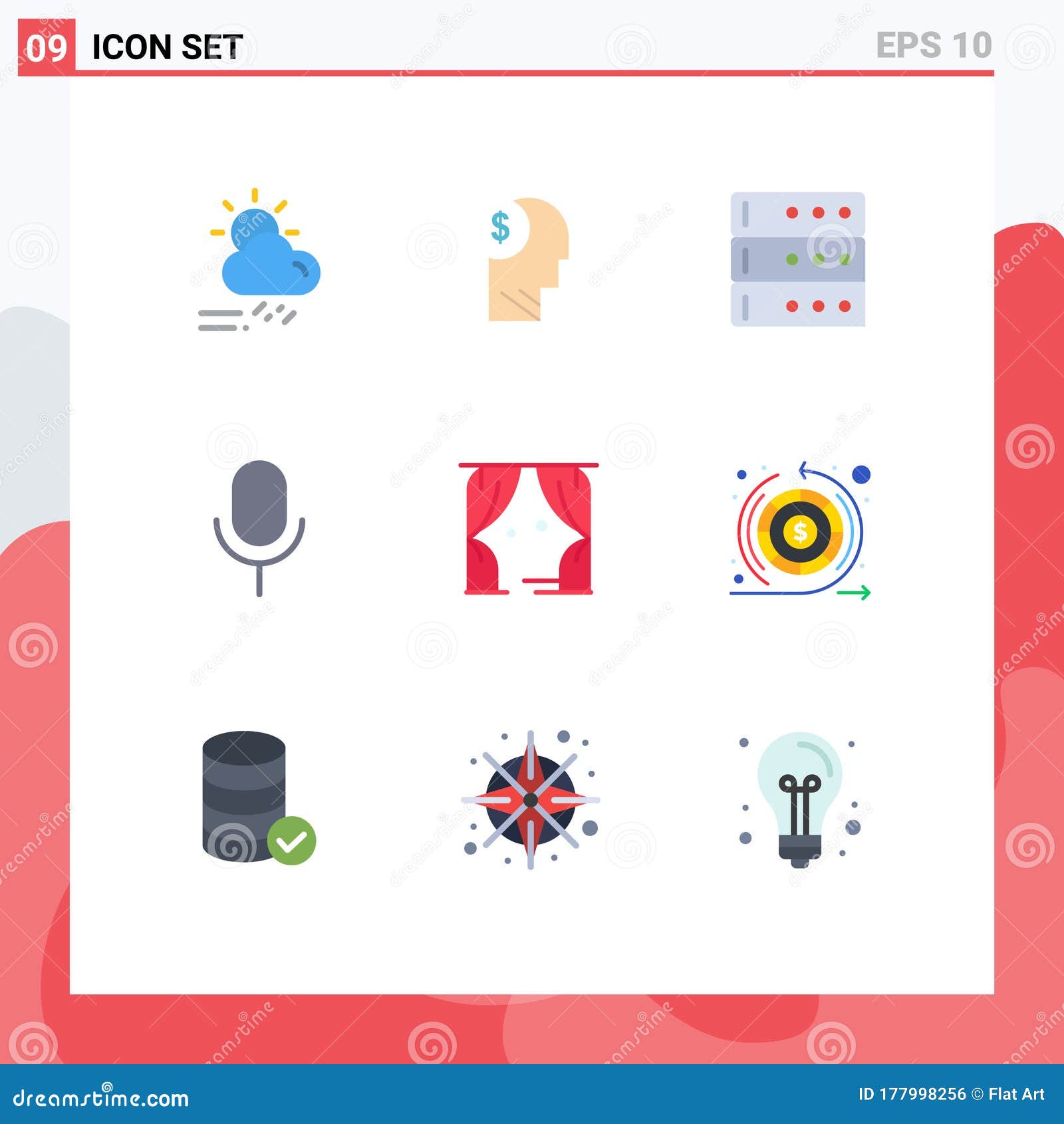 Employee Database Icon, Black Vector Sign With Editable Strokes ...