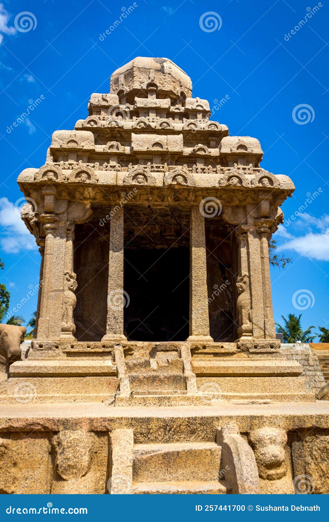 Group of Monument at Mahabalipuram, Chennai Stock Photo - Image of ...