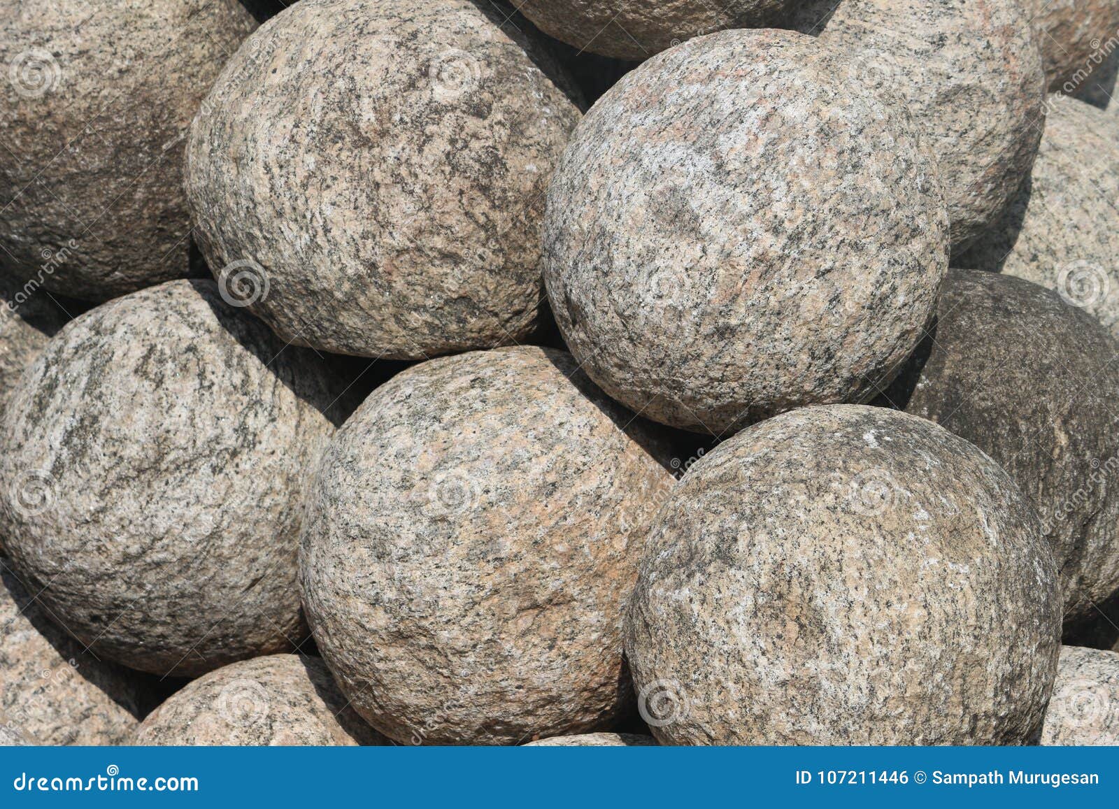 Group of Mortar Shells Arranged in Order Stock Photo - Image of evening ...