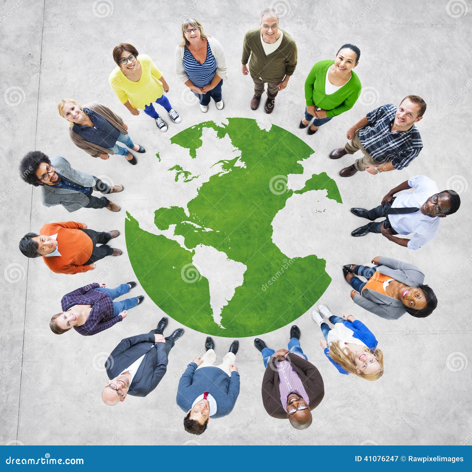 Group of Muliethnic People Around the World Stock Image - Image of ...