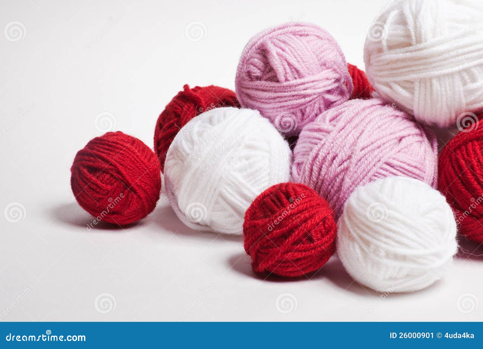 Group of Multi-colored Balls Stock Image - Image of background, cotton ...