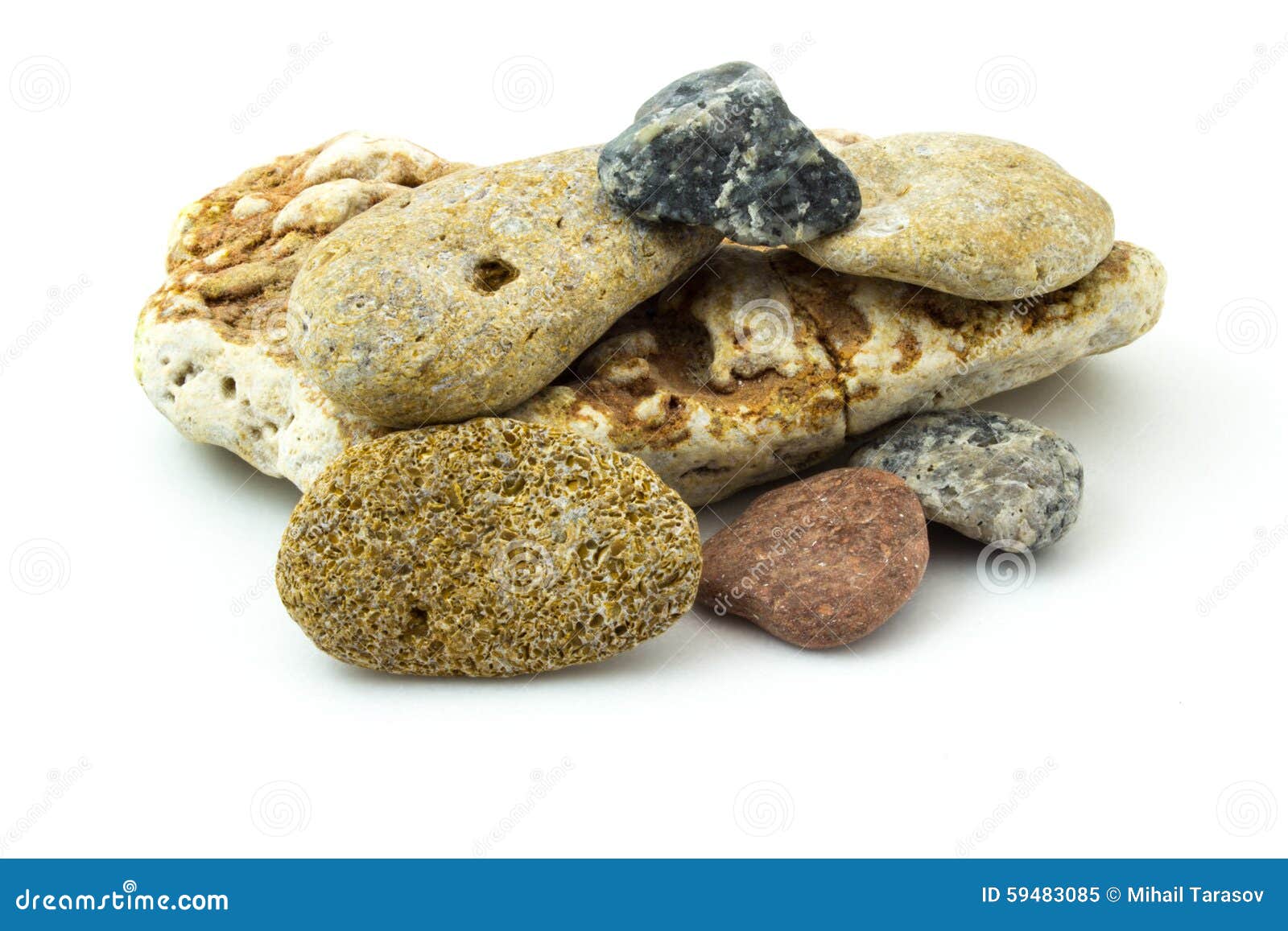 Group of Multi-colored Solid Stones Stock Image - Image of isolated ...