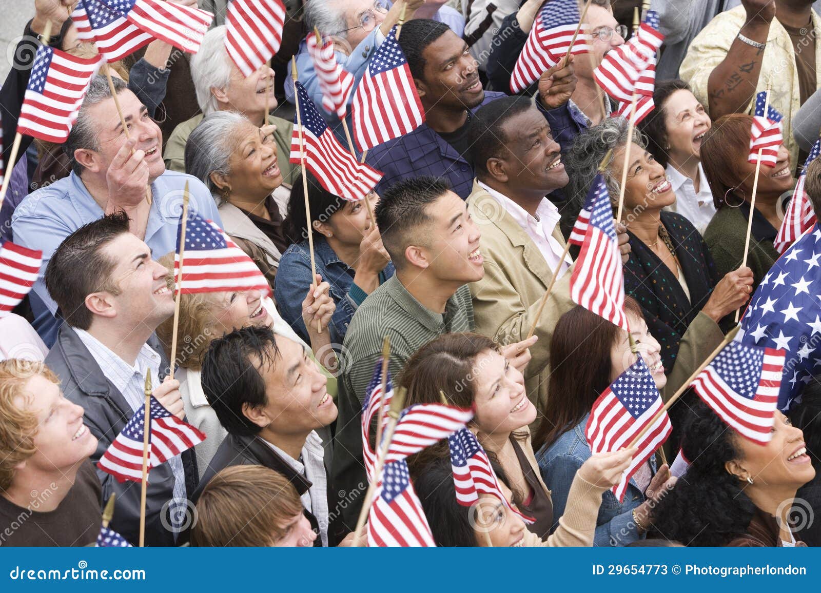 Group of Multi Ethnic People Stock Image - Image of middle, patriotism ...