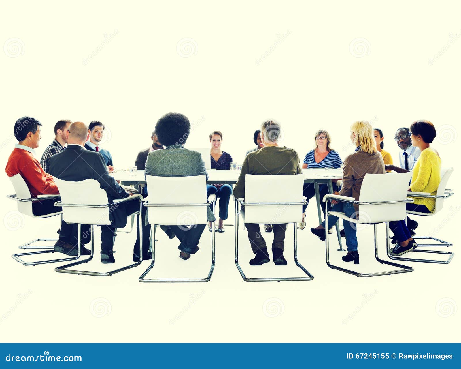 Group of Multi-Ethnic People Meeting Social Networking Concept Stock ...