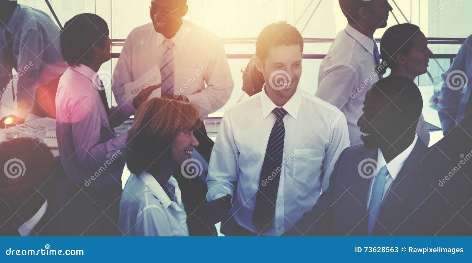 Group of Multiethnic Diverse Busy Business People Concept Stock Image ...